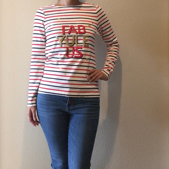 Joules | Tops | New Red White And Blue Joules Top | Poshmark